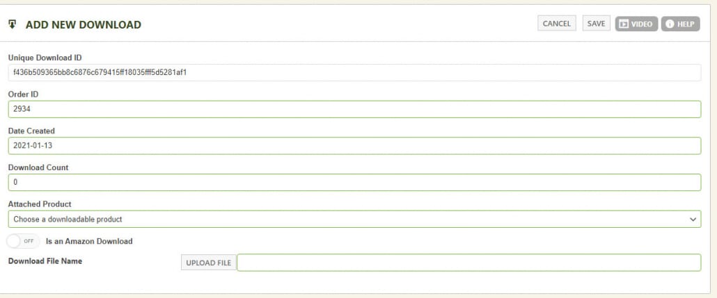Download Management - WP EasyCart Online Documentation