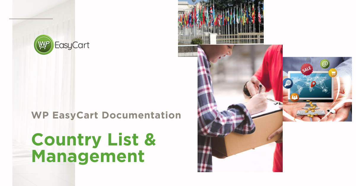 Country List and Management - WP EasyCart Online Documentation