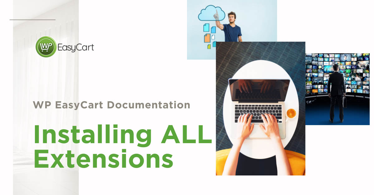 Installing ALL Extensions - WP EasyCart Online Documentation