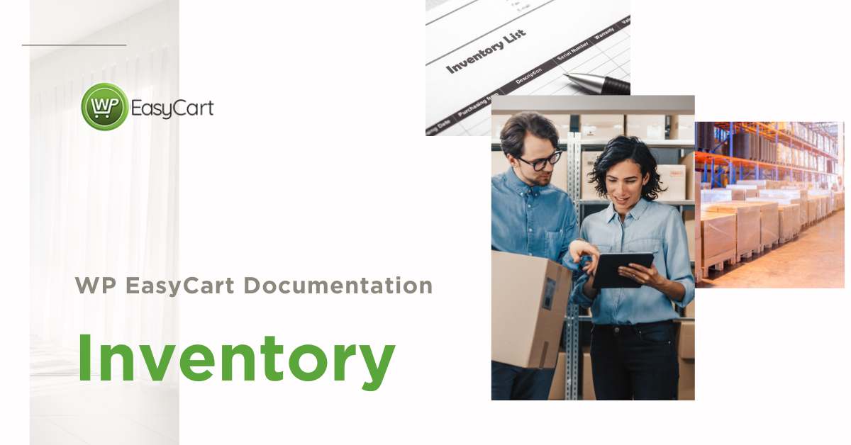 Inventory Report - WP EasyCart Online Documentation