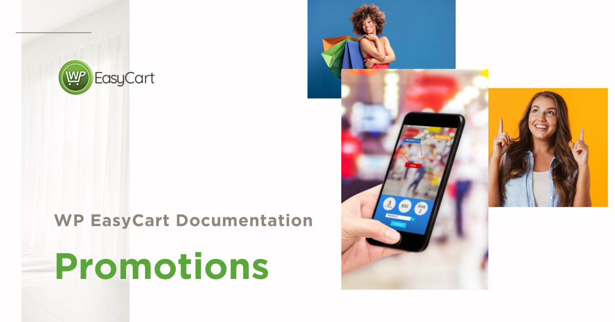 Promotions - WP EasyCart Online Documentation